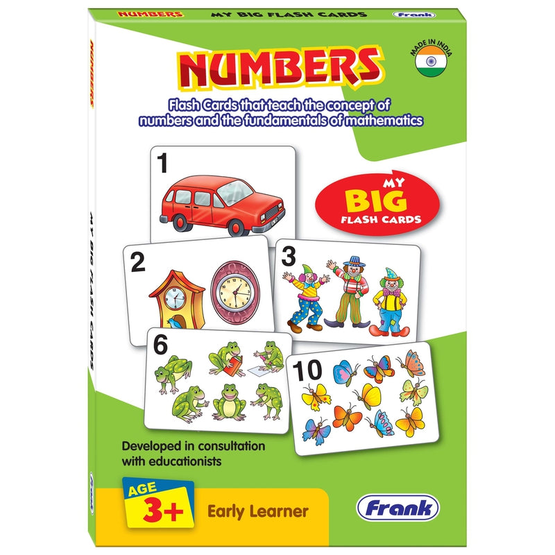 Buy Numbers - My Big Flash Cards on Snooplay India