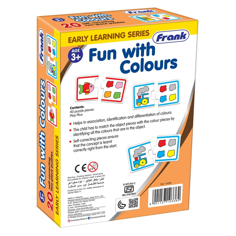 Buy Fun with Colours Early Learning Puzzle (3-6 Years) on Snooplay India