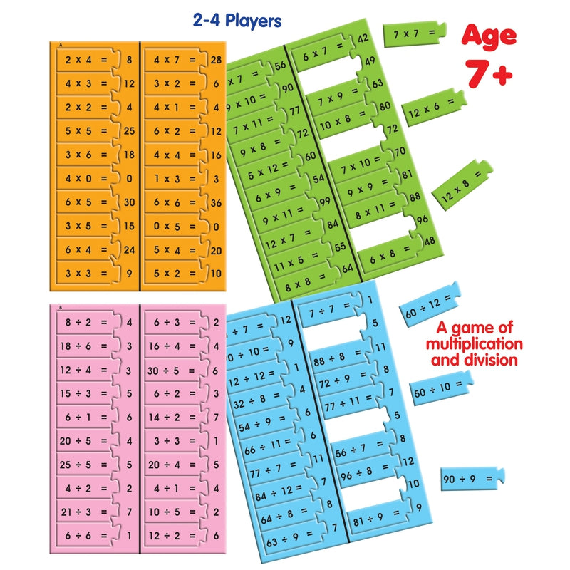 Buy Multiplication & Division Maths Learning Game (4-8 Years) on ...