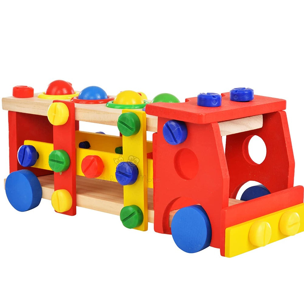 Buy 2-in-1 DIY Screw Car Vehicle Hammer Ball (2-4 Years) on Snooplay India