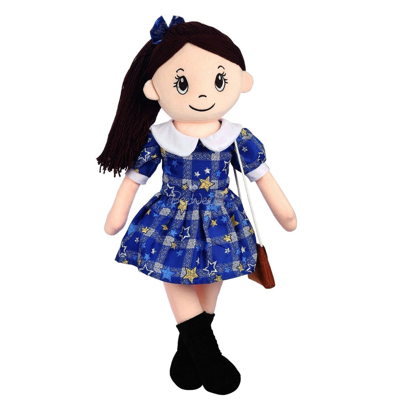 Buy 75cm Melina Plush Cute Super Soft Doll | Blue (6 Months - 7 Years ...