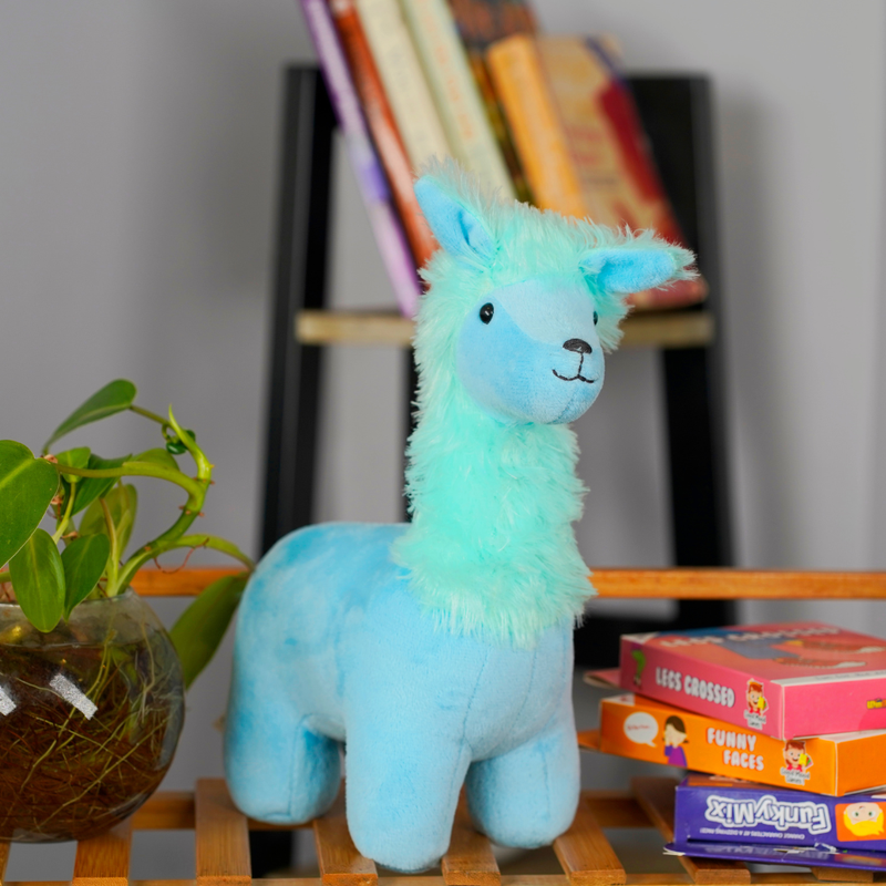 Buy Furrendz Groovy Green Llama 10" Plush On Snooplay India