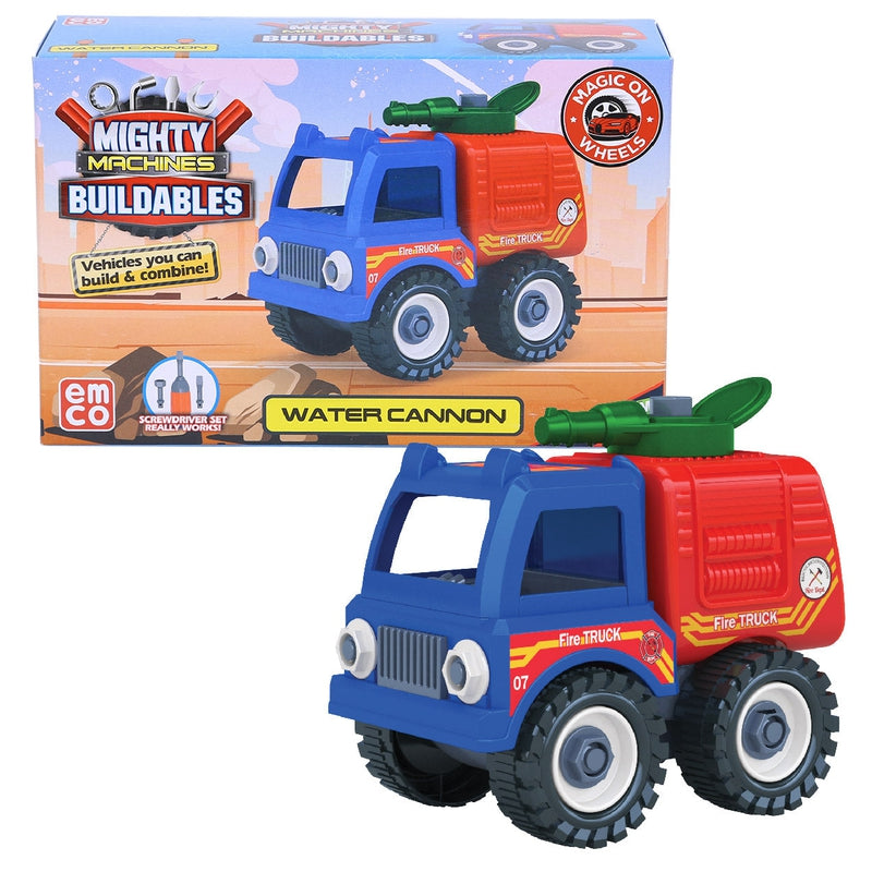 Buy Mighty Machines Buildables-Water Cannon| Build & Combine Vehicle ...