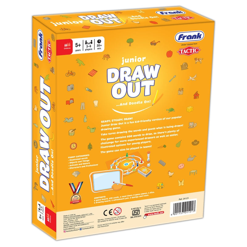 Buy Junior Draw Out - Fun Card & Board Game (5-10 Years) on Snooplay India