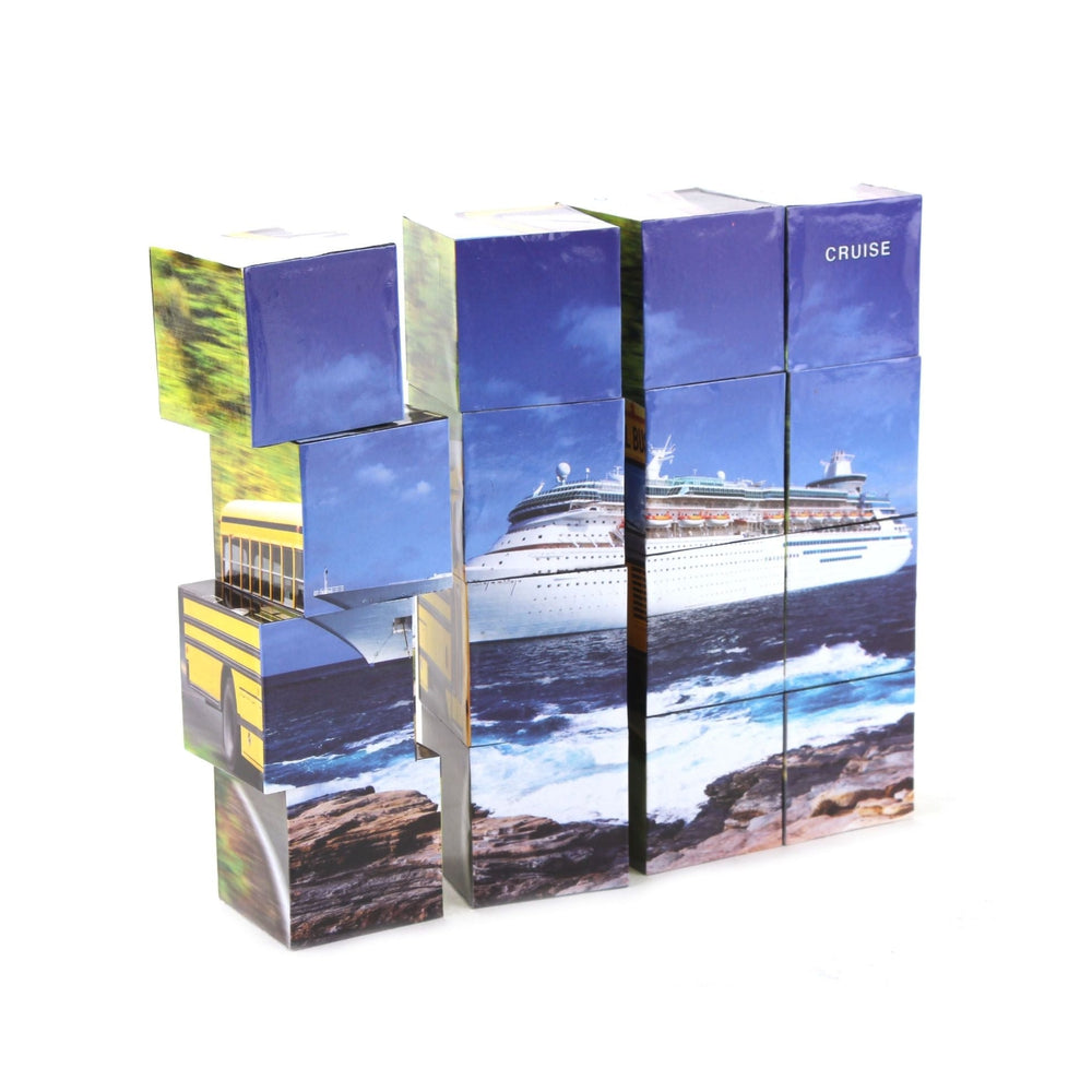 Buy 3D Cube Transportation Educational Puzzle (2-5 Years) on Snooplay India