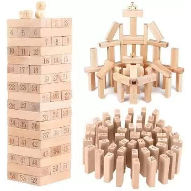 Buy Zenga Wooden Blocks Stacking Balancing Game (6 Years till Grown Ups ...