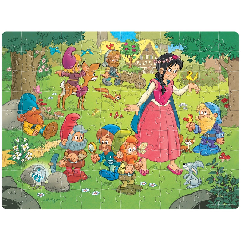 Buy Snow White & The Seven Dwarfs 108 Piece Jigsaw Puzzle on Snooplay ...
