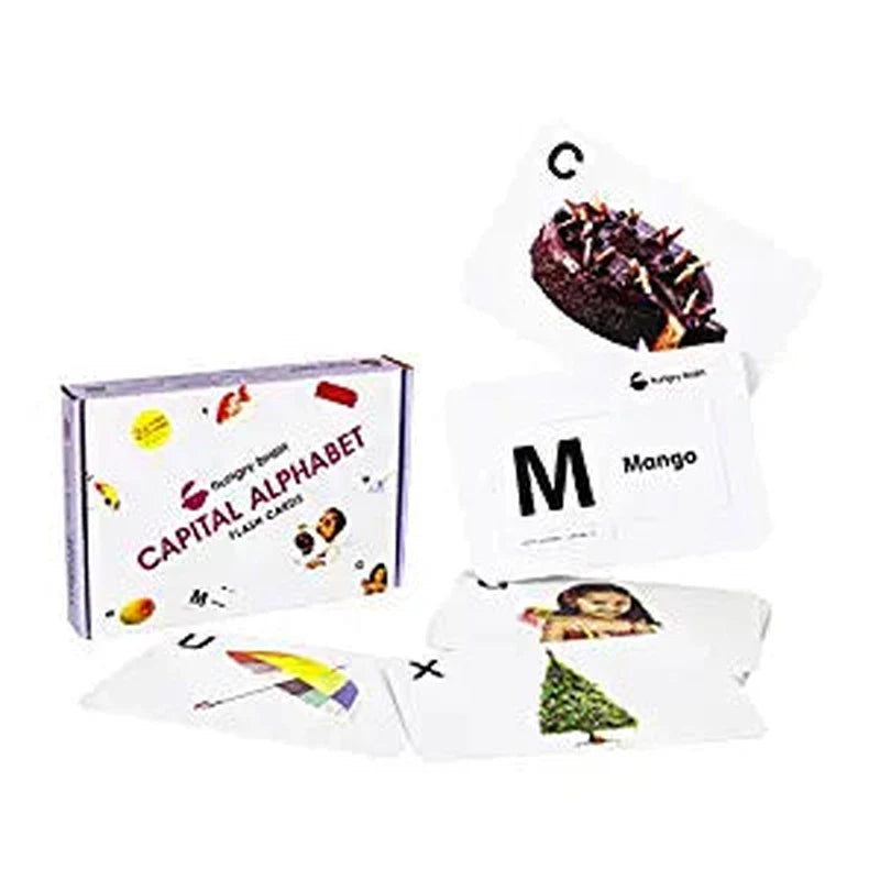 Buy Educational Capital Alphabet Flash Cards (1.5-4 Years) on Snooplay ...