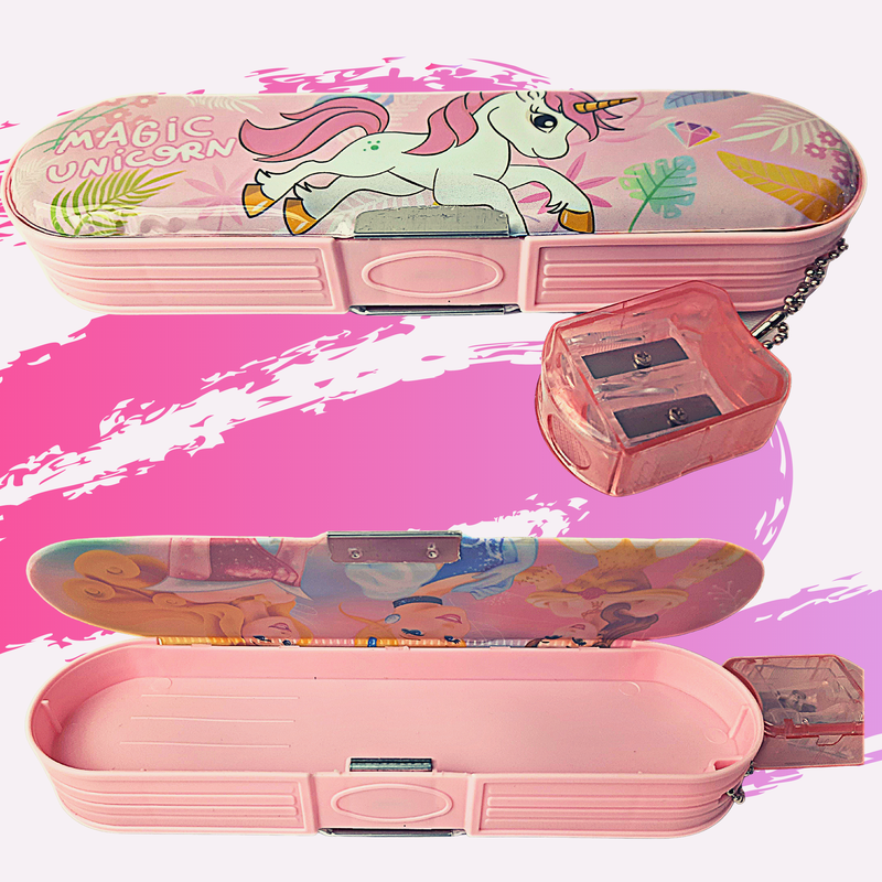 Buy Pencil Box For Kids | Compass Box (Unicorn) on Snooplay India