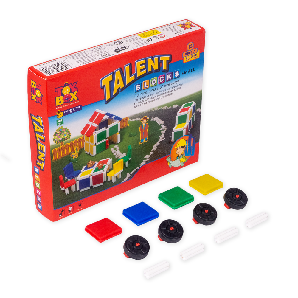 Buy Small Talent Building Blocks - 66 Pieces (3-7 Years) on Snooplay India