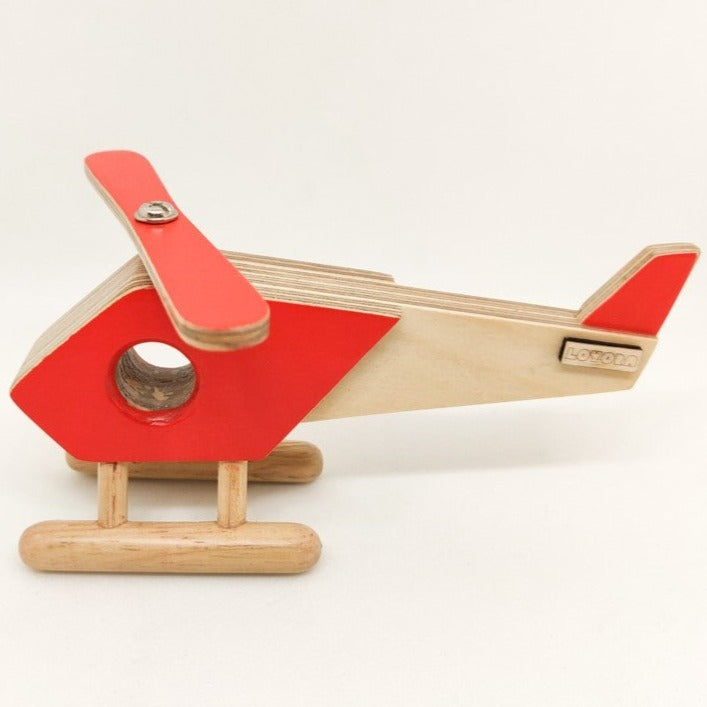 Buy Hopper - Wooden Helicopter Toy (1-3 Years) on Snooplay India