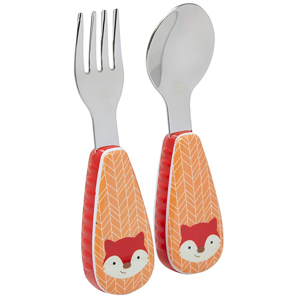Buy Zoo Utensils Fork & Spoon-Fox On Snooplay India