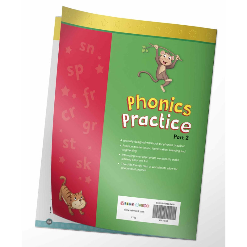 Buy Phonics Practice Writing Book Part 2 on Snooplay India