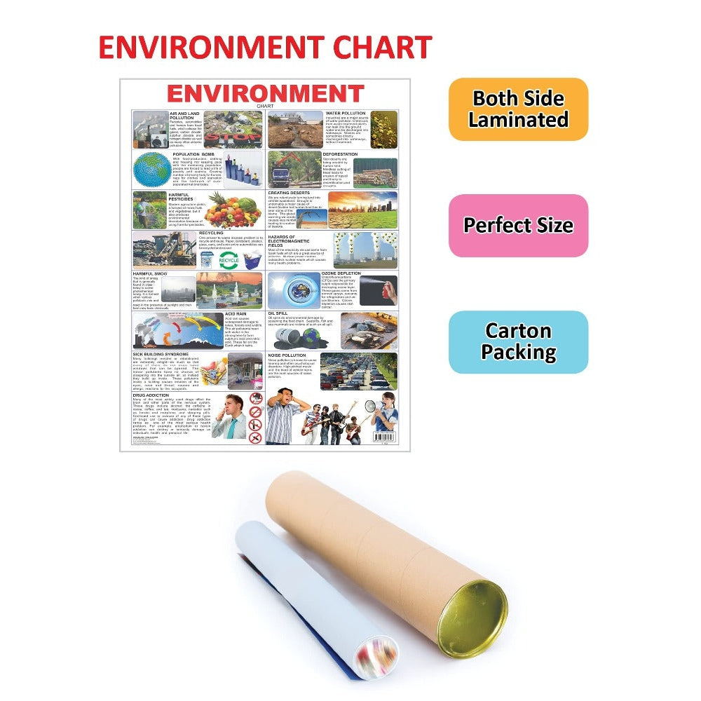 Environment Chart - Buy Environment Wall Chart For Kids – Snooplay
