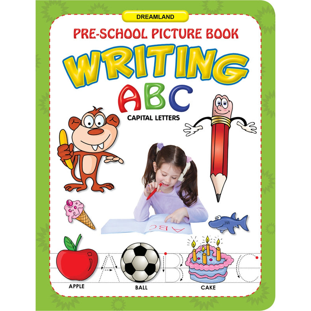 Buy ABC Capital Letters Writing Book (2-5 Years) on Snooplay India