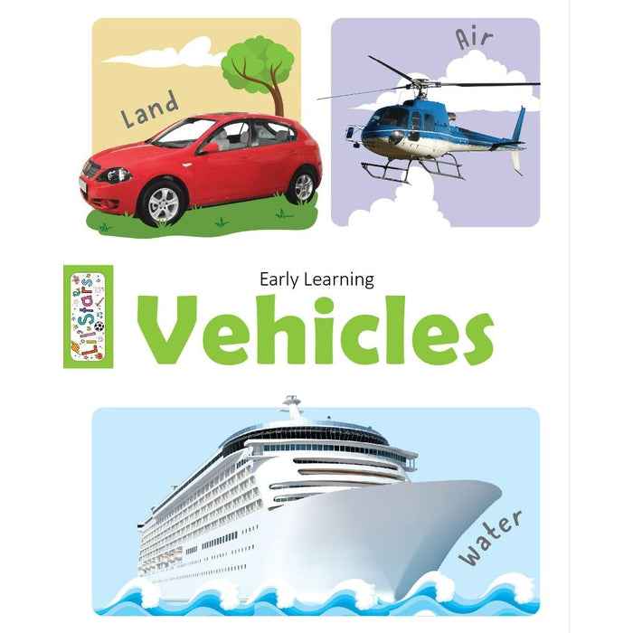 Buy Early Learning Vehicles Board Book (2-5 Years) on Snooplay India