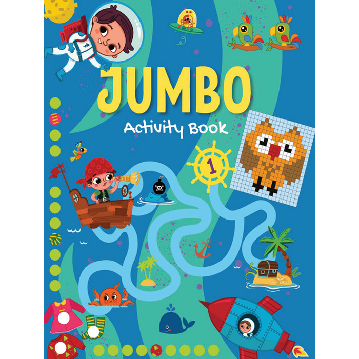 Buy Jumbo Activity Book 1 - Mega Activity Book for 3 to 5 Years Old ...