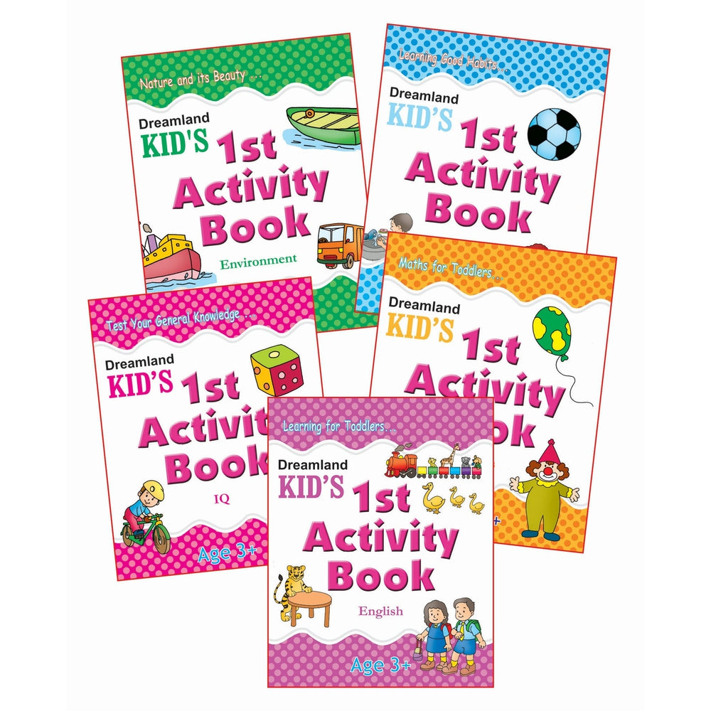 Kid's 1st Activity Age 3+ - Pack (5 Titles) – Snooplay