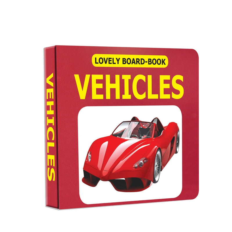 Buy Lovely Board Books - Vehicles on Snooplay Online India