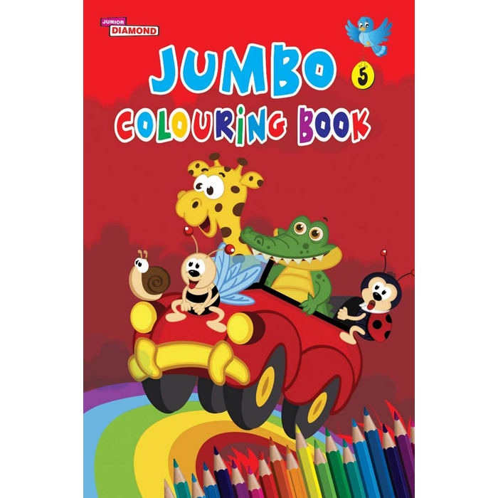 Buy Jumbo Colouring Book 5th Series - English on Snooplay Online India