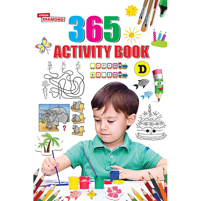 Buy 365 Creative Activity Book D (6-10 Years) on Snooplay India