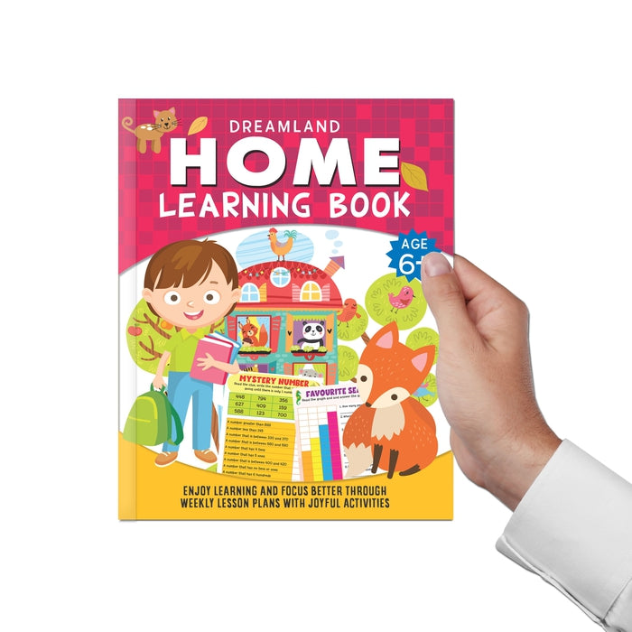Buy Home Learning Book With Joyful Activities - 6+ : Children ...