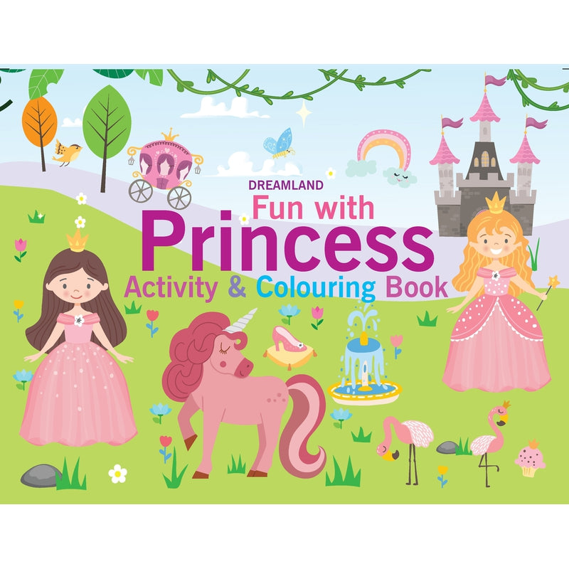 Buy Fun with Princess Activity & Colouring : Children Interactive ...