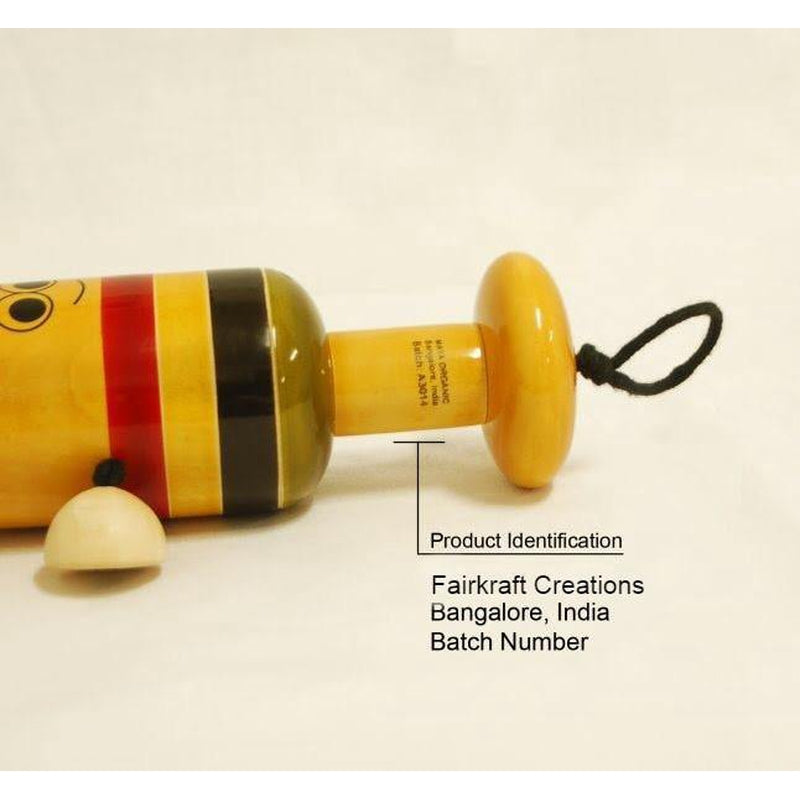 Buy Bell Wooden Rattle Toy (6-12 Months) on Snooplay Online India