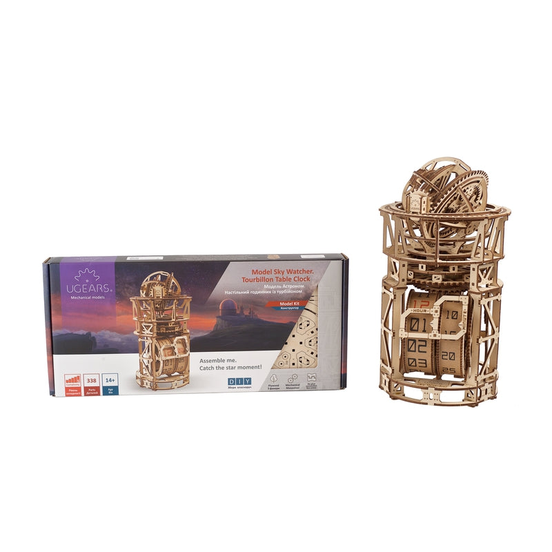 Buy Sky Watcher Tourbillon Table Clock 3D Assembling Kit - 338 Pieces ...