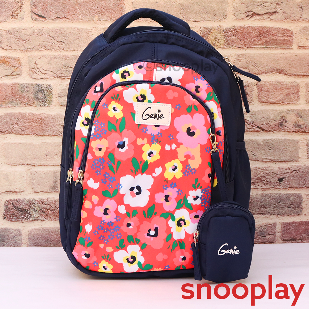Buy Della Backpack (Navy Blue) on Snooplay India