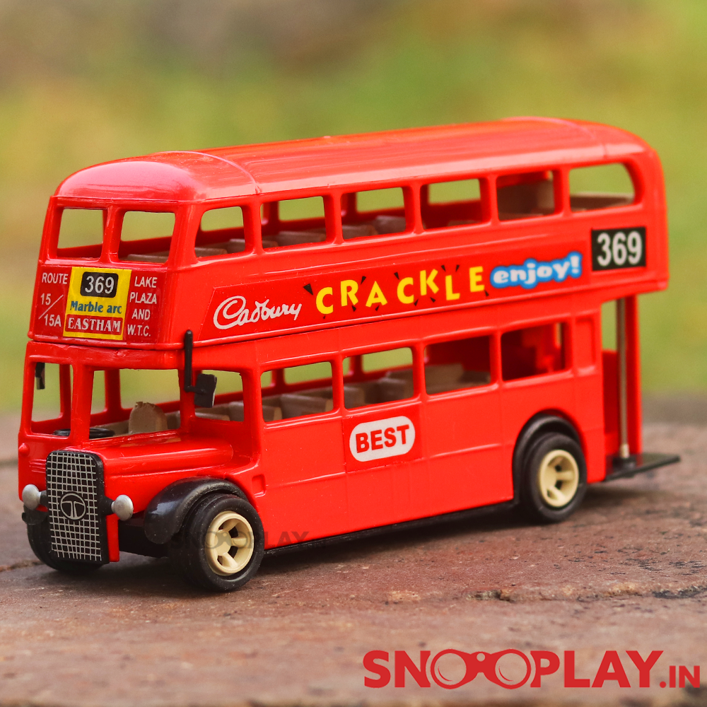 Buy Double Decker Bus (comes with pull back action) Online in India ...