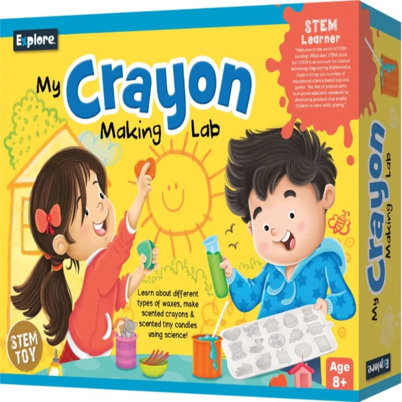 Buy My Crayon Making Lab Kit (STEM Learning Kit) on Snooplay India