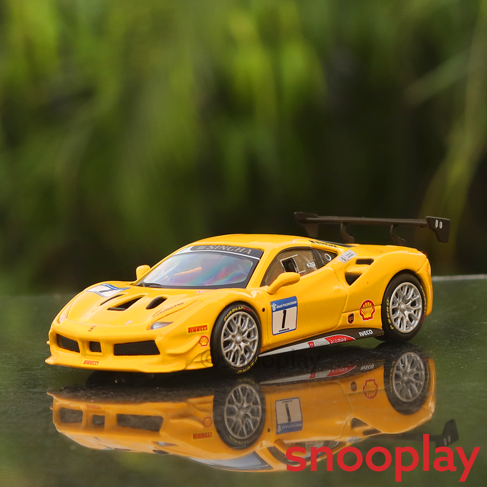 Original & Licensed Ferrari 488 Challenge Diecast Car Model (1:43 Scal ...