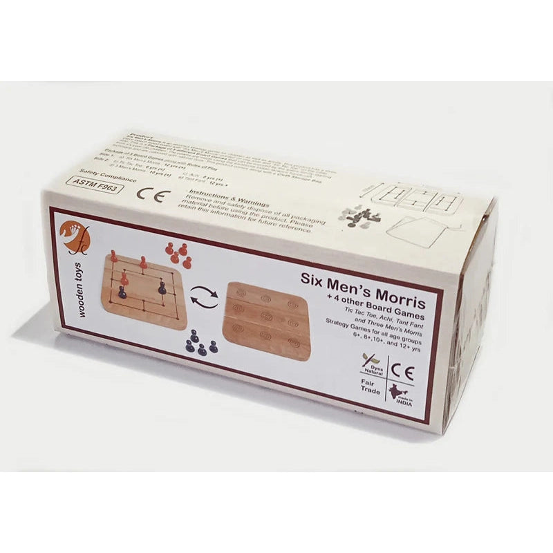Buy Six Men's Morris - Abstract Strategy Game on Snooplay Online India