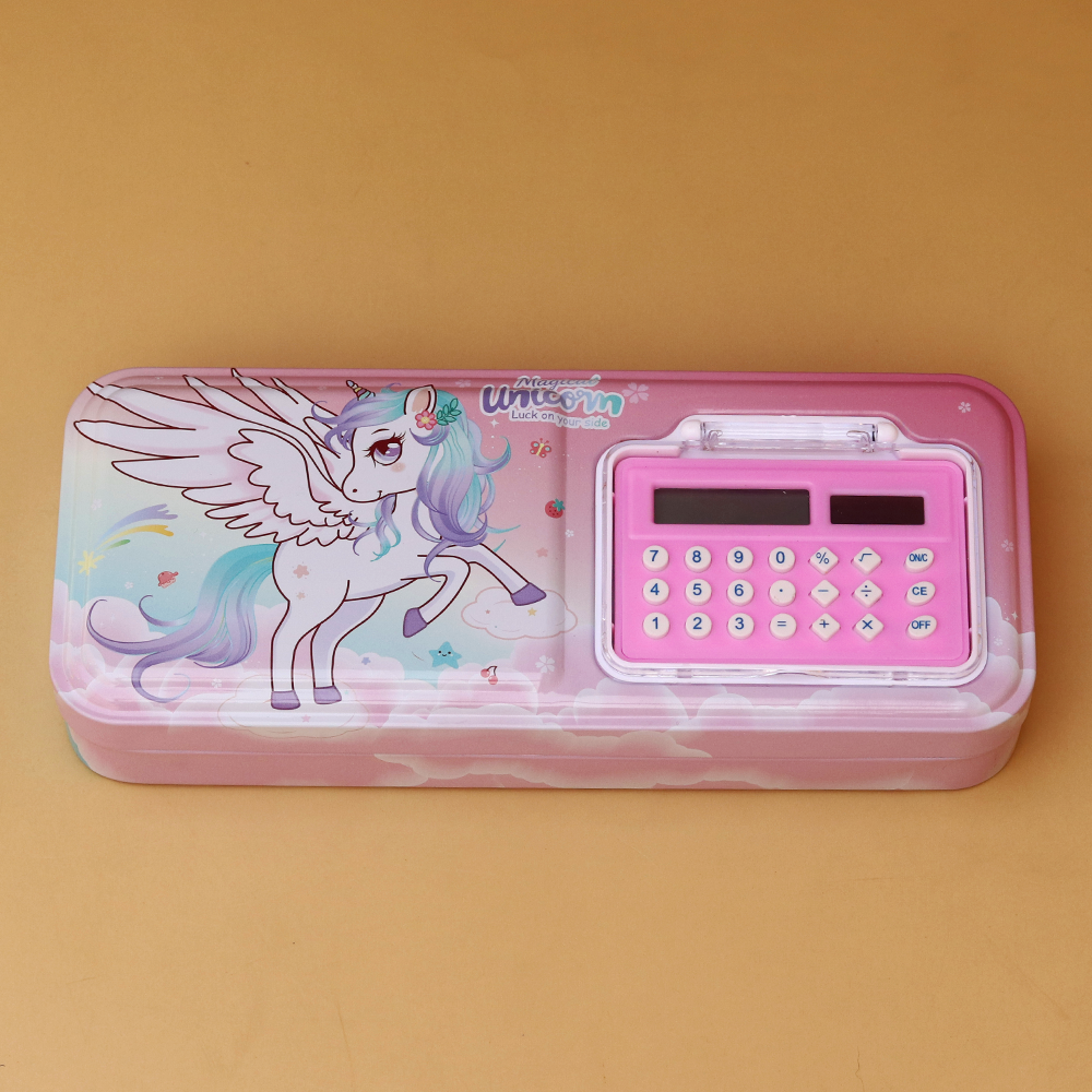 Buy Magical Unicorn Pencil Box with Calculator on Snooplay India