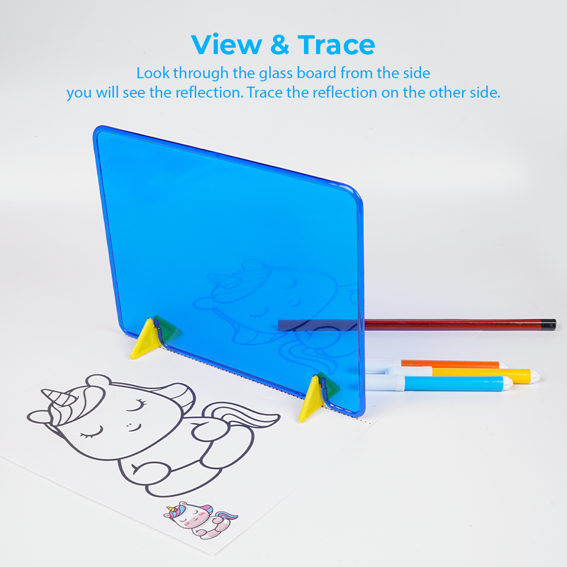 Buy Unicorn Mirror Art - Tracing & Drawing (4-8 Years) on Snooplay India
