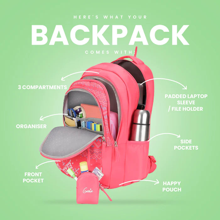 Buy Nova Backpack (Blue) on Snooplay India