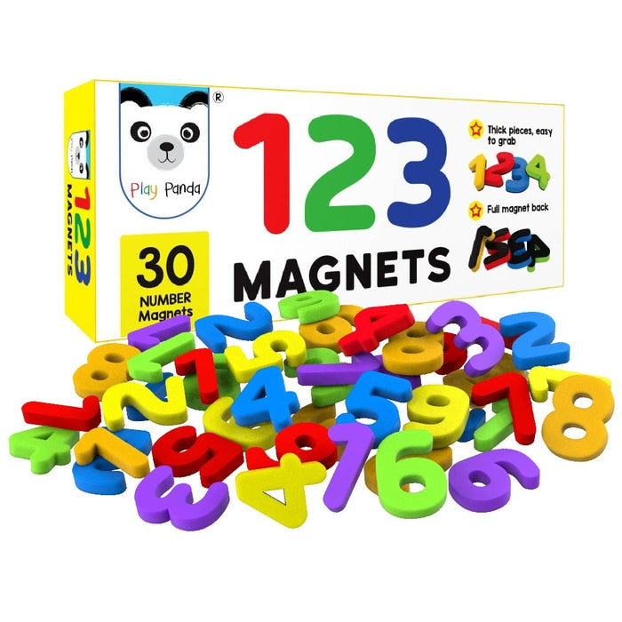 Buy 123 Magnetic Numbers - 30 Piece Set for Learning & Sequencing (1-4 ...