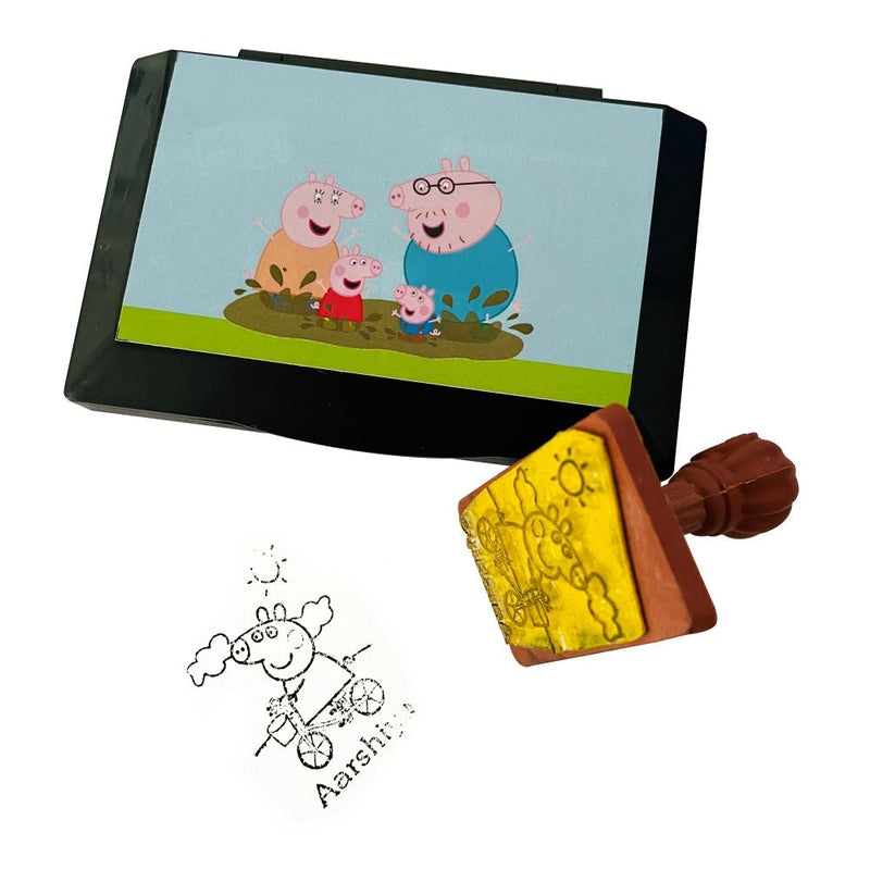 Buy Personalised Stamp - Peppa Pig (3-10 Years) on Snooplay India