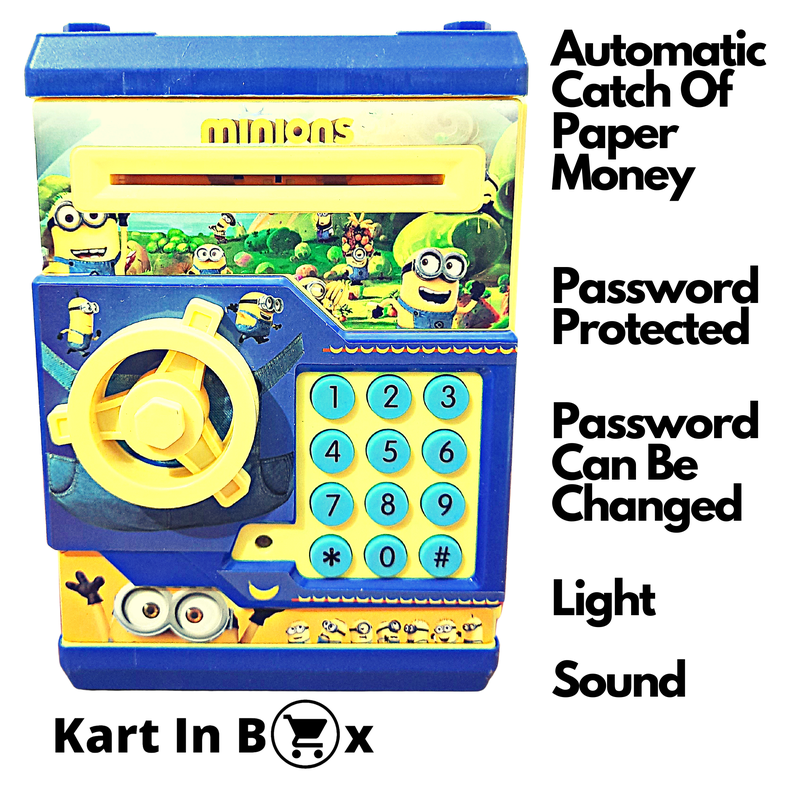 PiggBBuy Bank with Password | Battery Operated | Lightning | Sound ...