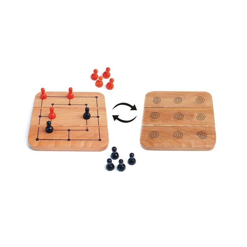 Buy Six Men's Morris - Abstract Strategy Game on Snooplay Online India