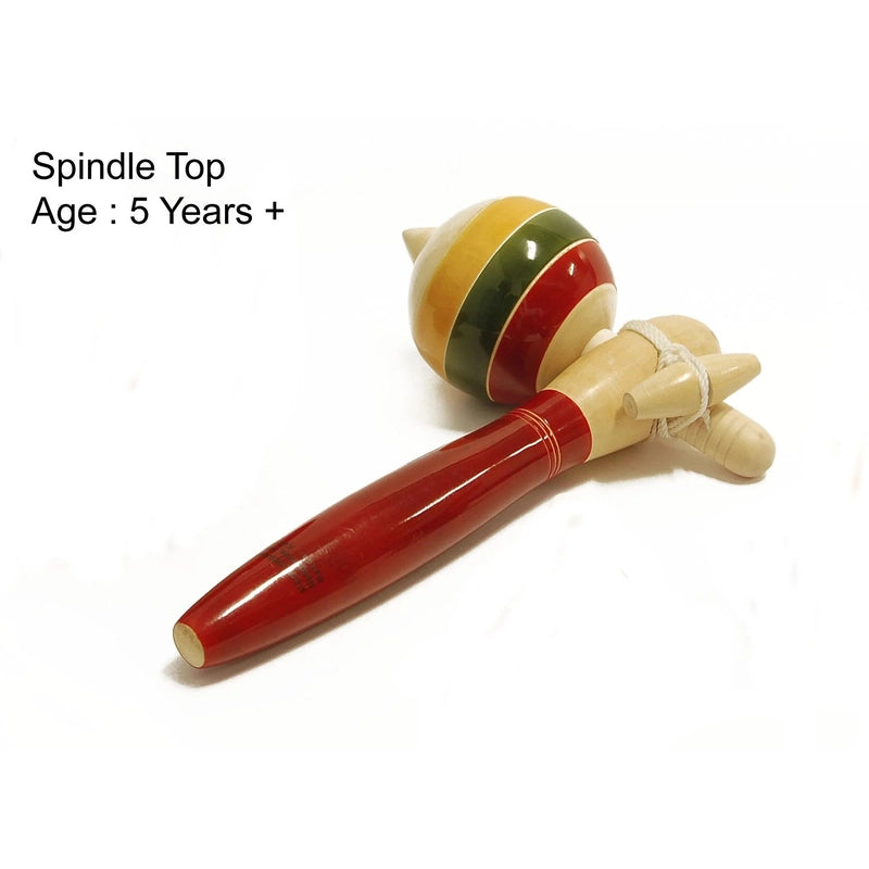 Buy Spindle Top - Wooden Spinning Top (5-8 Years) on Snooplay India