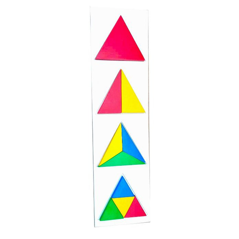 Buy Fraction of Triangle - Wooden Puzzle on Snooplay India
