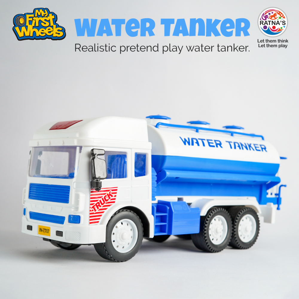 Buy Friction Powered Realistic Water Tanker Truck Toy on Snooplay ...