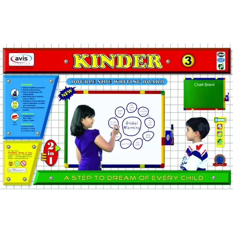 Buy Kinder Board-3 (Writing Board) on Snooplay Online India