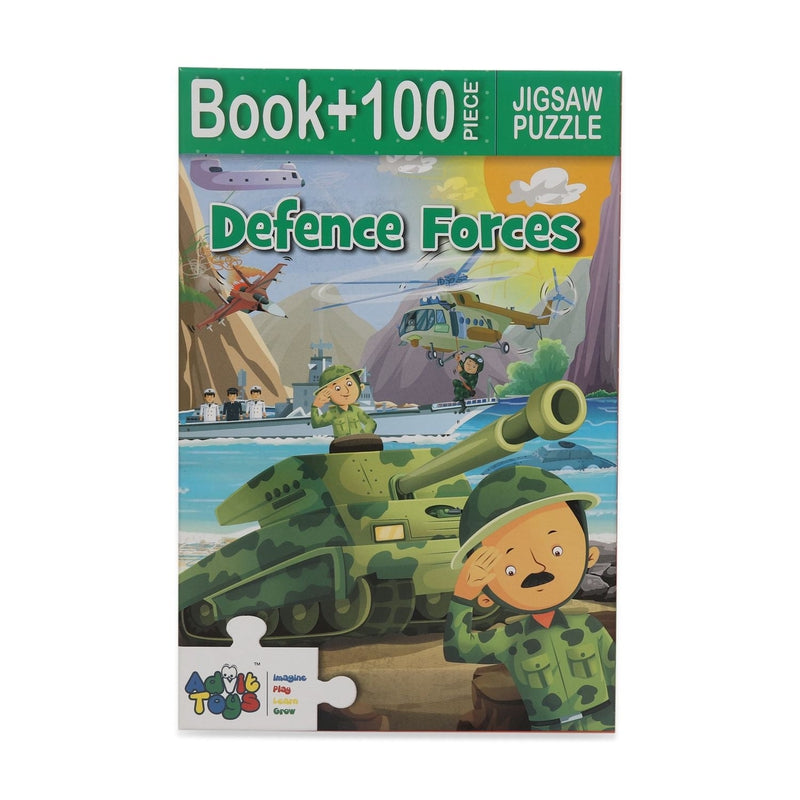 Buy Defence Force - Jigsaw puzzle (100 Piece + Educational Fun Fact ...