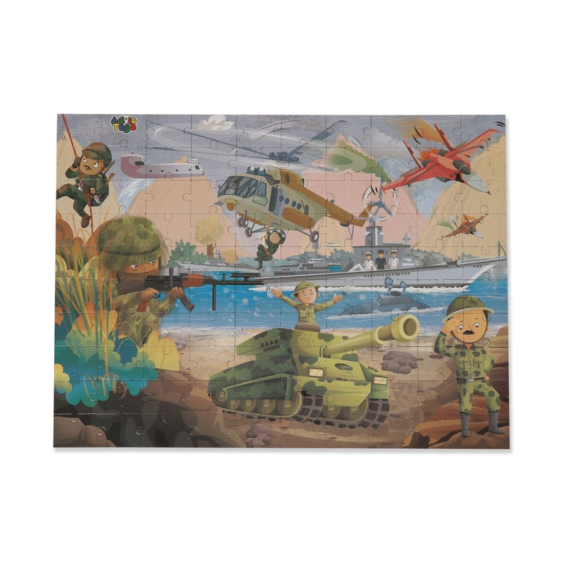 Buy Defence Force - Jigsaw puzzle (100 Piece + Educational Fun Fact ...