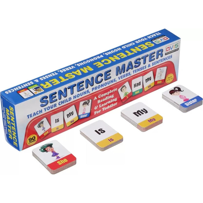 Buy Sentence Master Flash Cards - Build Strong Sentences (5-8 Years) on ...