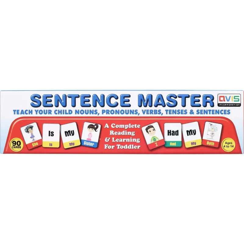 Buy Sentence Master Flash Cards - Build Strong Sentences (5-8 Years) on ...