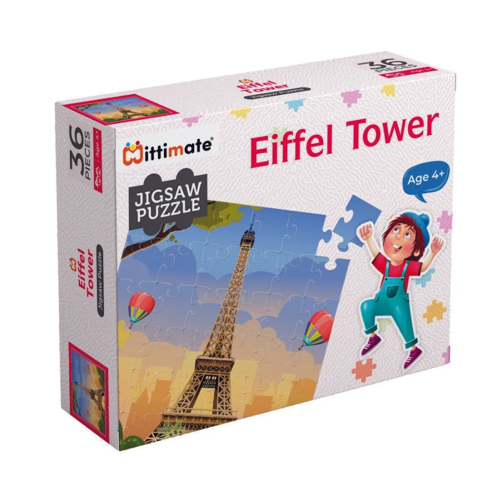 Buy Eiffel Tower Puzzle Puzzle - 36 Pieces (4-6 Years) on Snooplay India